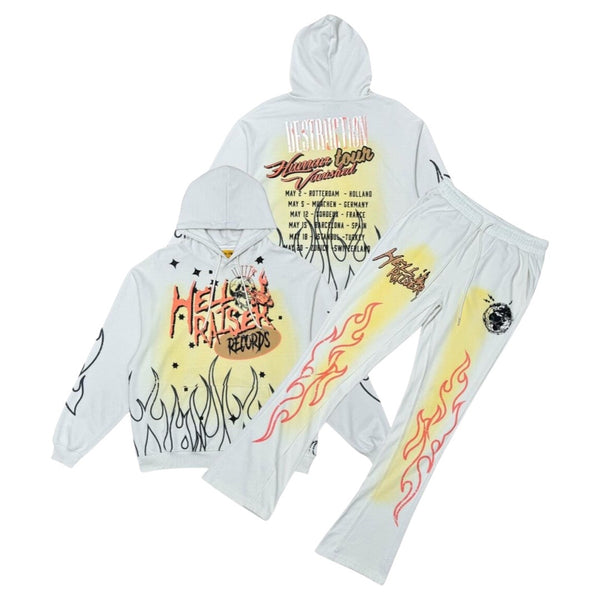 Civilized Raiser Stacked Jogging Set – Era Clothing Store