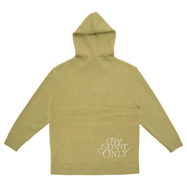 By Appt Only Myles Green Mohair Zip Up – Era Clothing Store