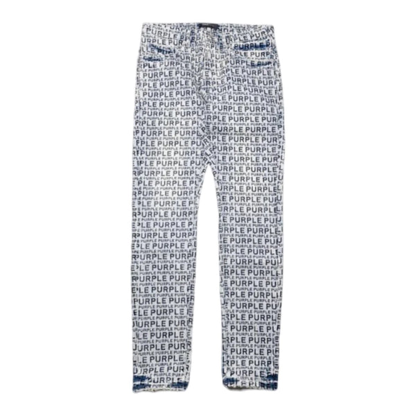 Purple Brand Wordmark Flock Jeans – Era Clothing Store