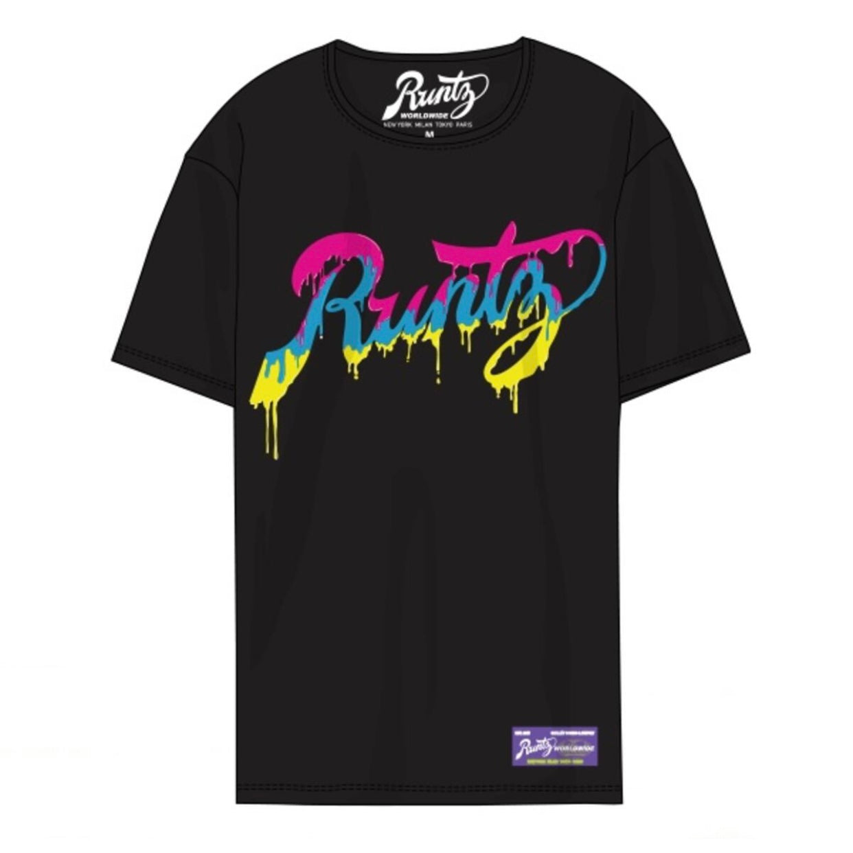 Runtz Drip Scripts Tee (Black) – Era Clothing Store