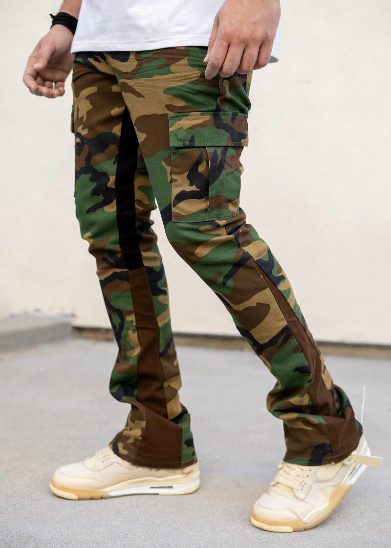 Reelistik Green Army Stacked Jeans (RST5001) – Era Clothing Store